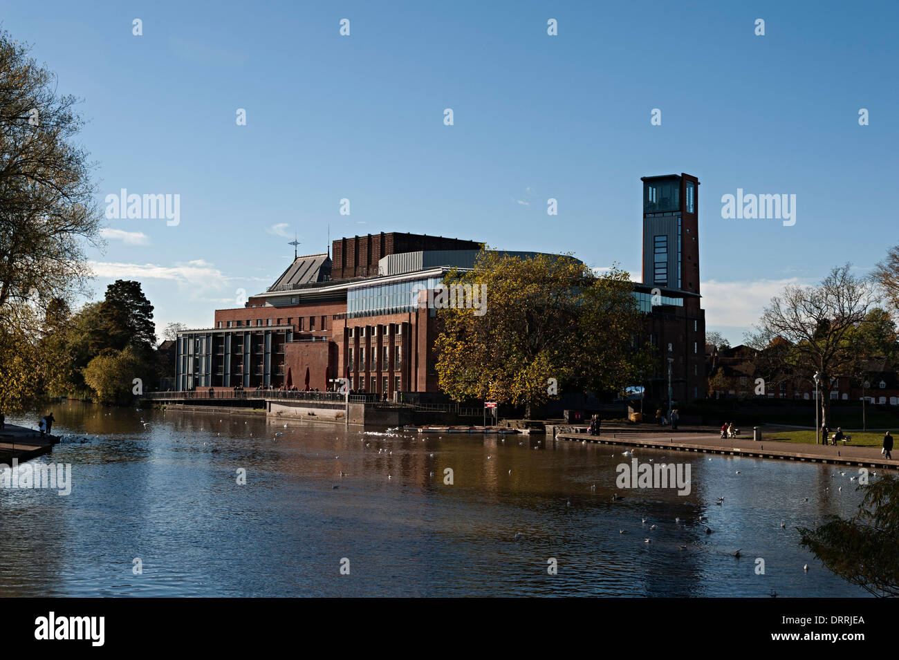 royal Shakespeare theater rsc Stratford upon avon Stock Photo - Alamy