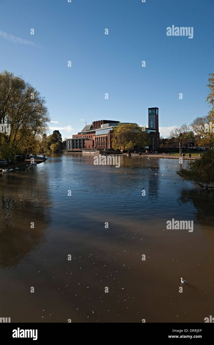 royal Shakespeare theater rsc Stratford upon avon Stock Photo - Alamy