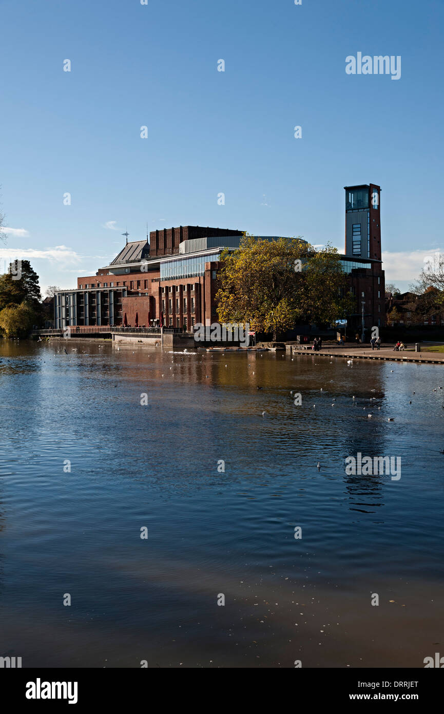 royal Shakespeare theater rsc Stratford upon avon Stock Photo - Alamy
