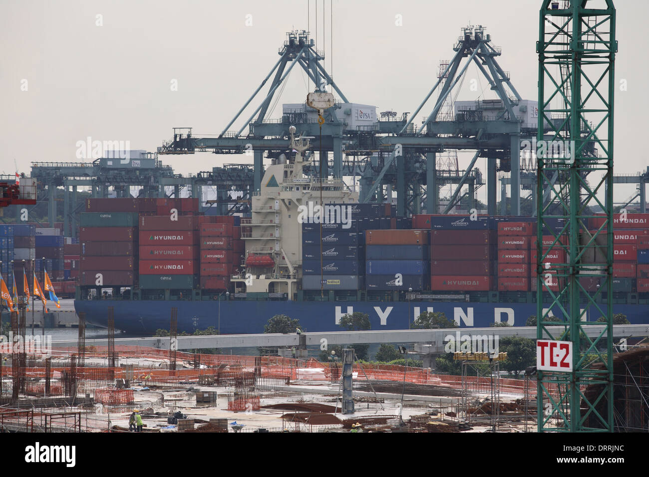 Singapore is one of the busiest ports in the Asia pacific Region Stock ...