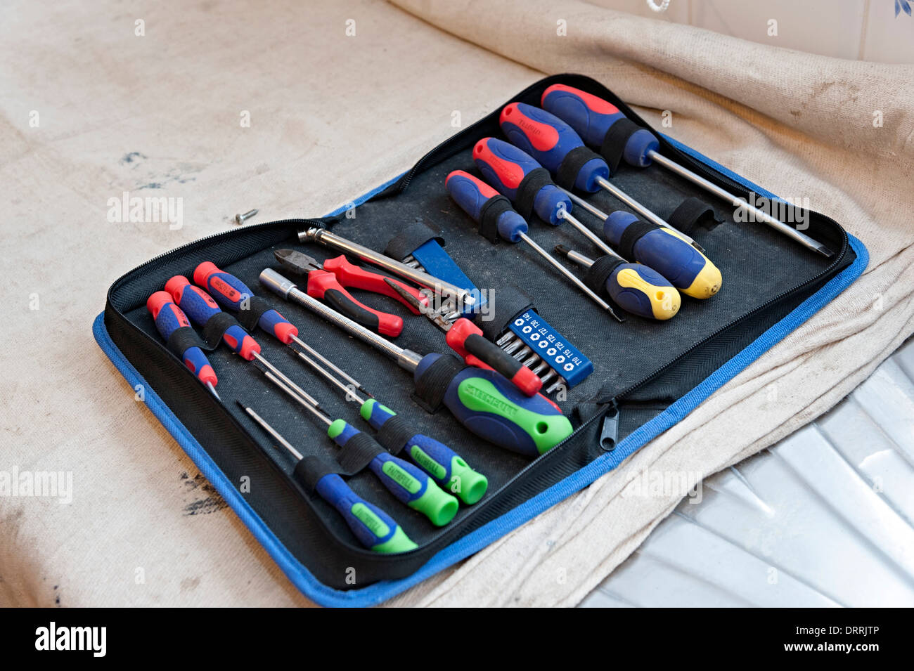 gas repair tool bag equipment Stock Photo - Alamy