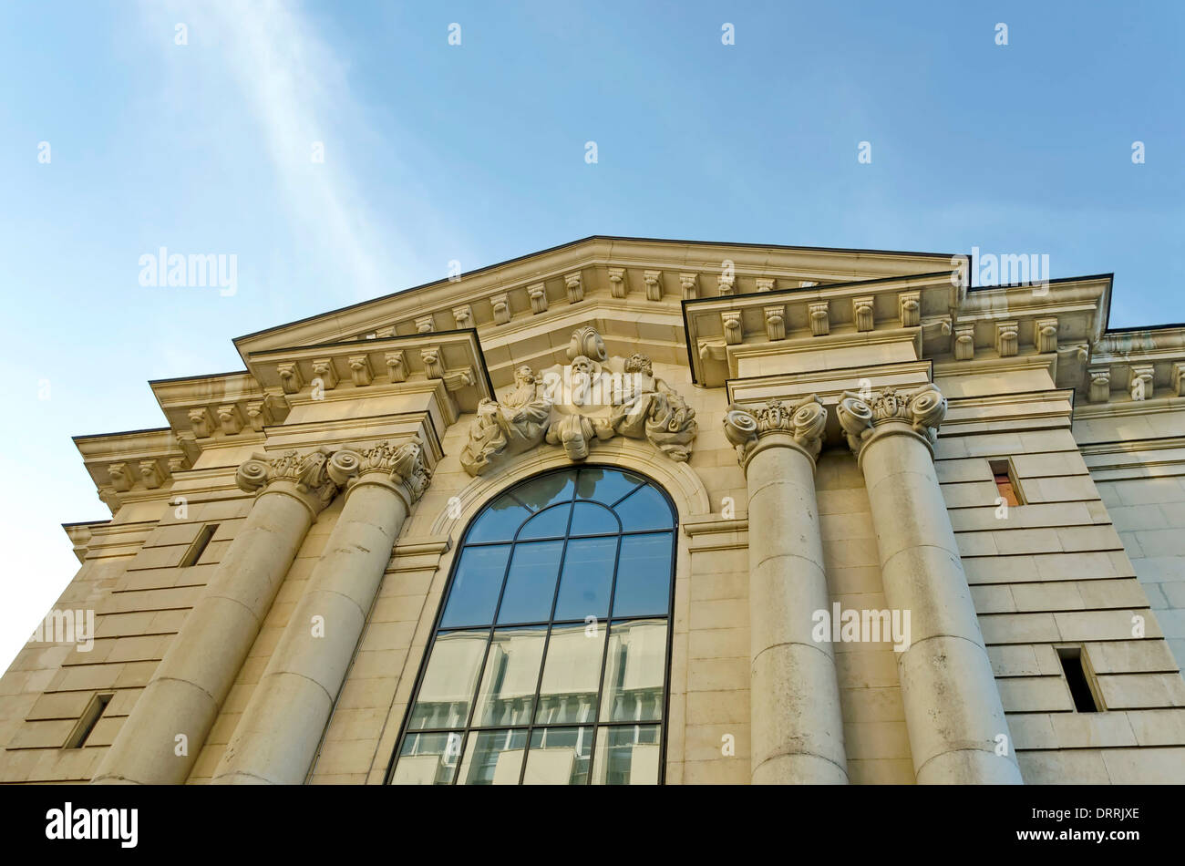 The Sv. Kliment Ohridski University of Sofia - upper part with ...