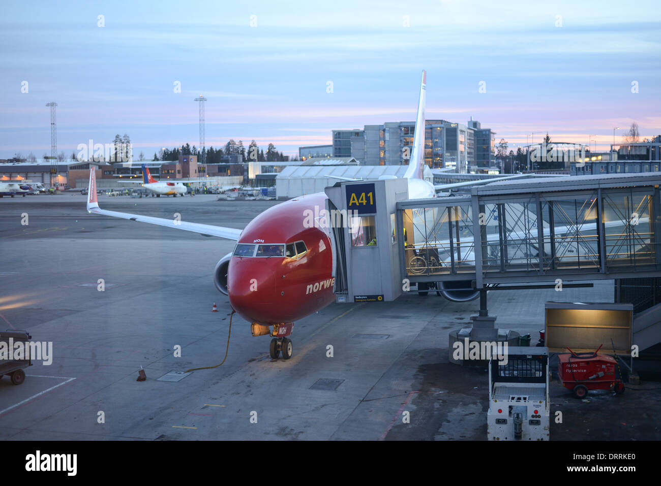 Norwegian air airline hi-res stock photography and images - Alamy