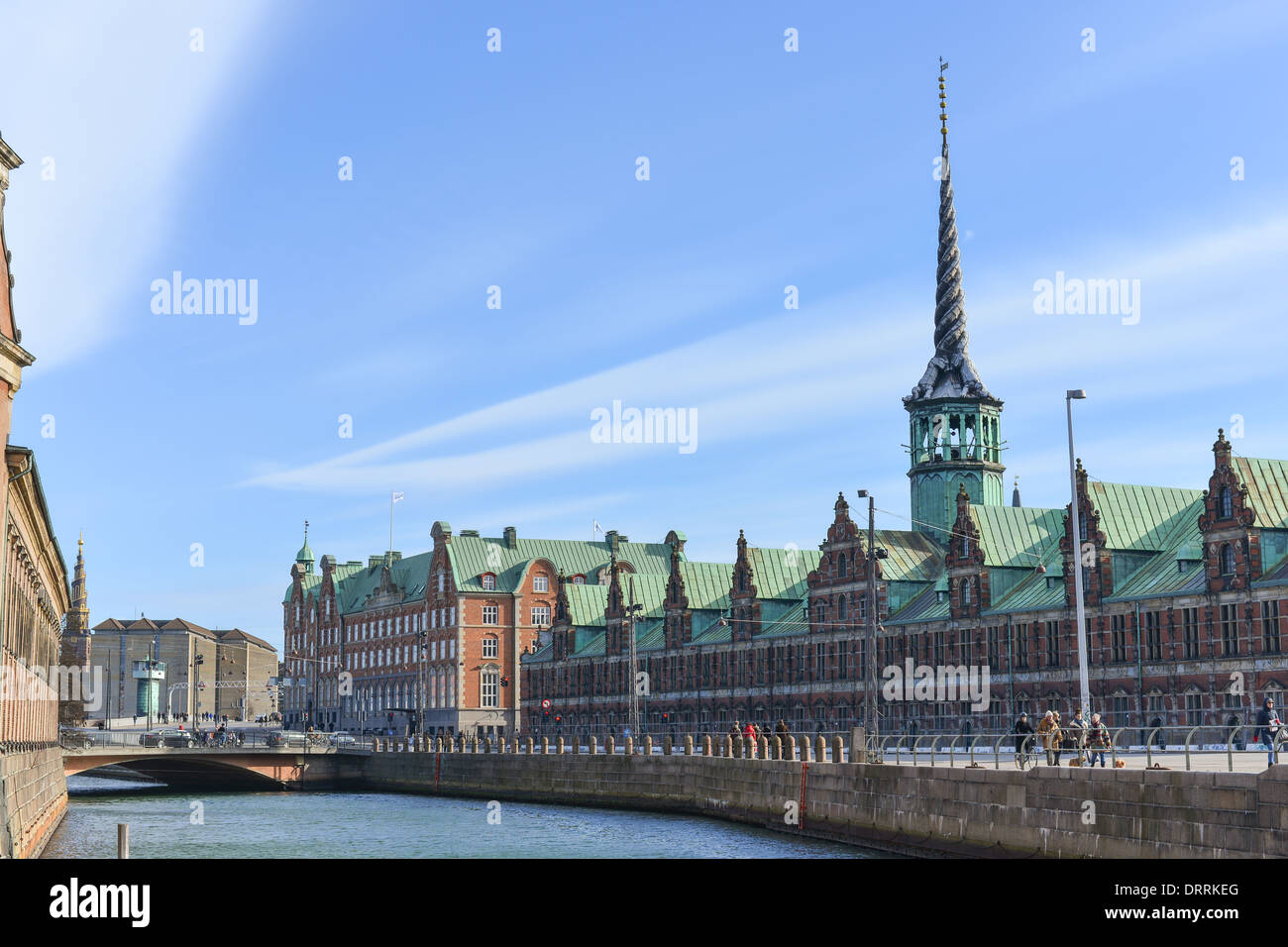 Old stock exchange building in Copenhagen, Denmark Stock Photo - Alamy