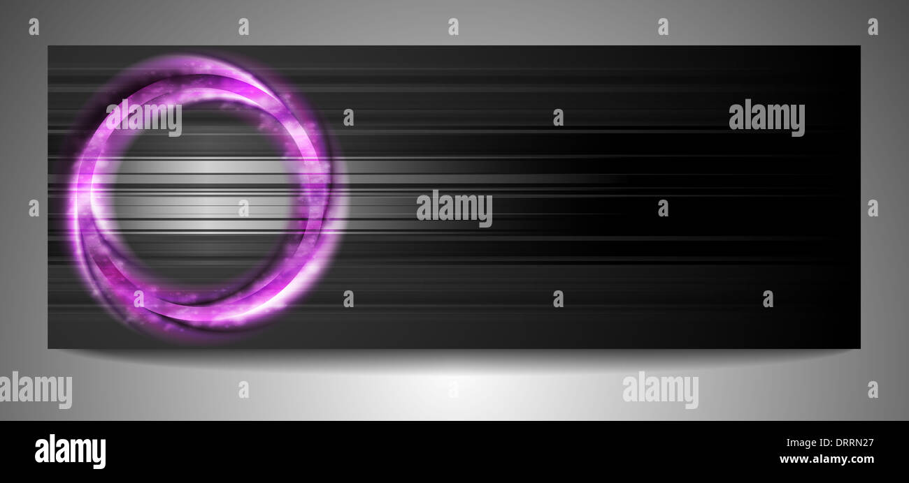 Abstract dark banner Stock Photo - Alamy