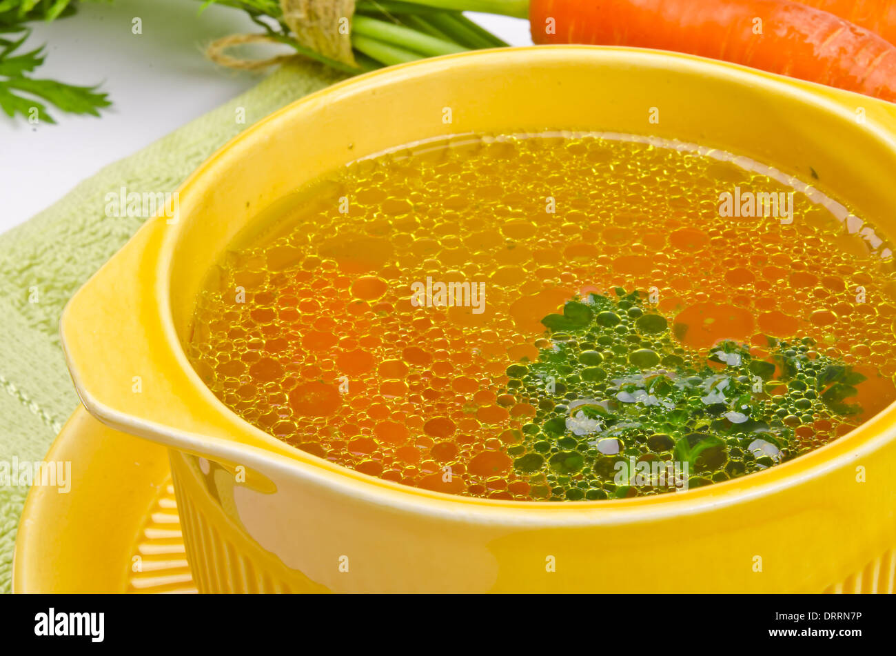 Clear broth hi-res stock photography and images - Alamy
