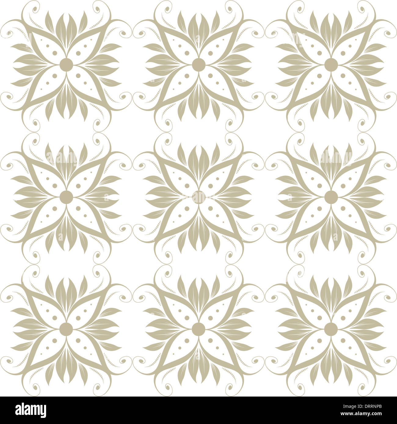 Floral grid pattern hi-res stock photography and images - Alamy