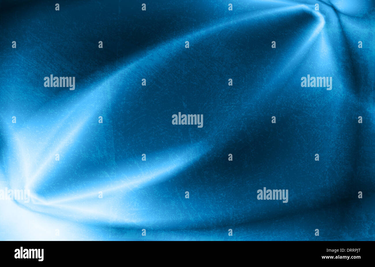Bright blue wavy design Stock Photo - Alamy