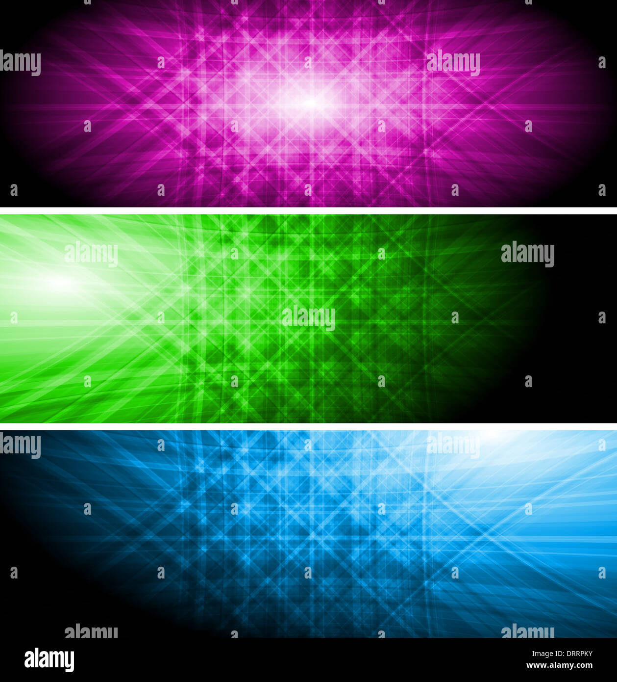 Set of abstract colorful banners Stock Photo - Alamy