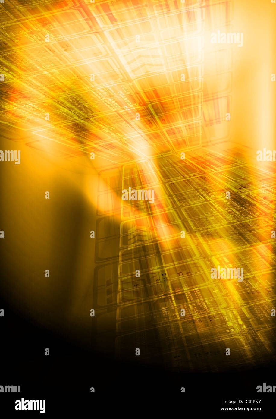 Abstract technology design Stock Photo - Alamy