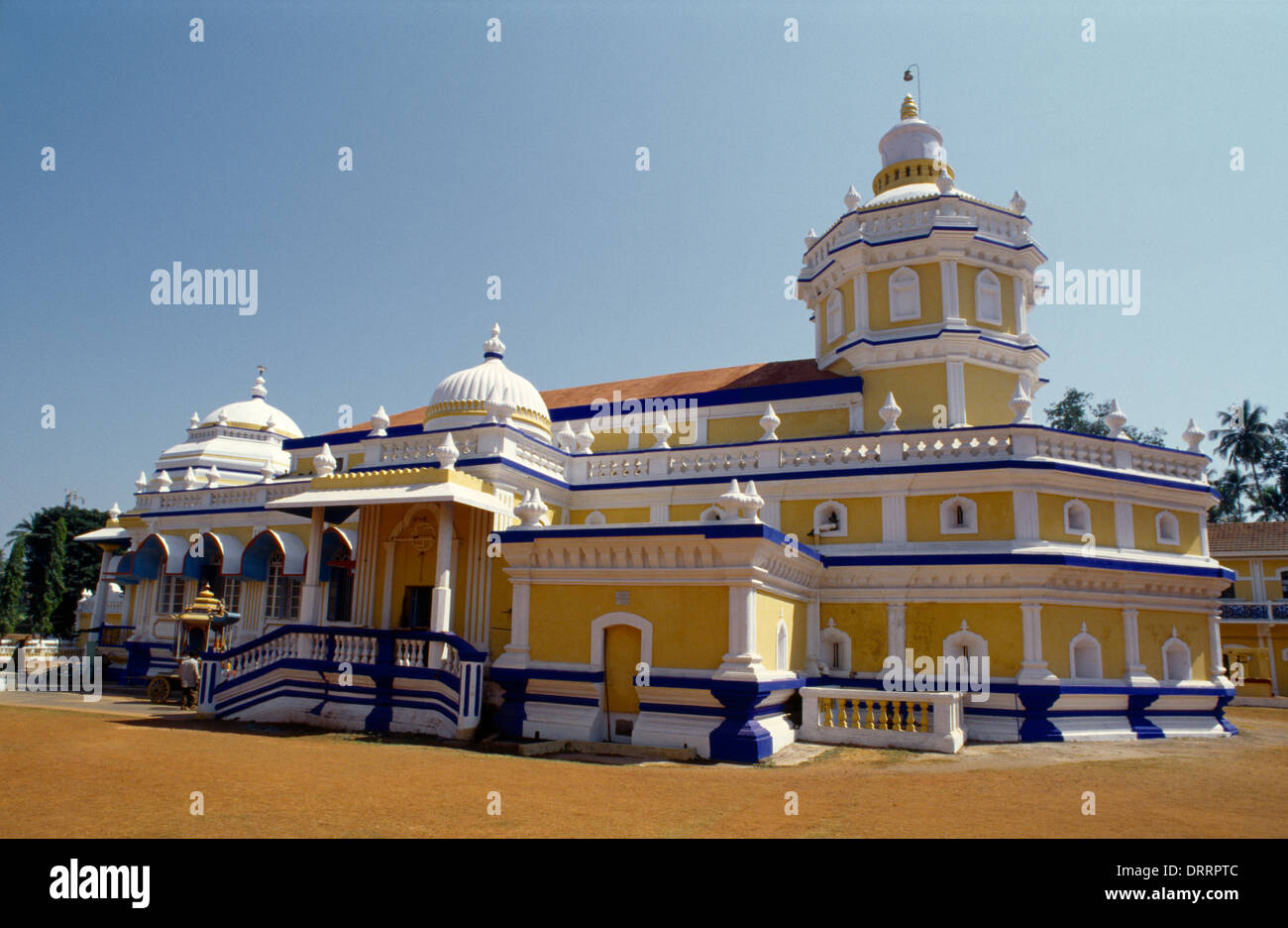 Goa India Shri Magesh Hindu Temple Stock Photo - Alamy
