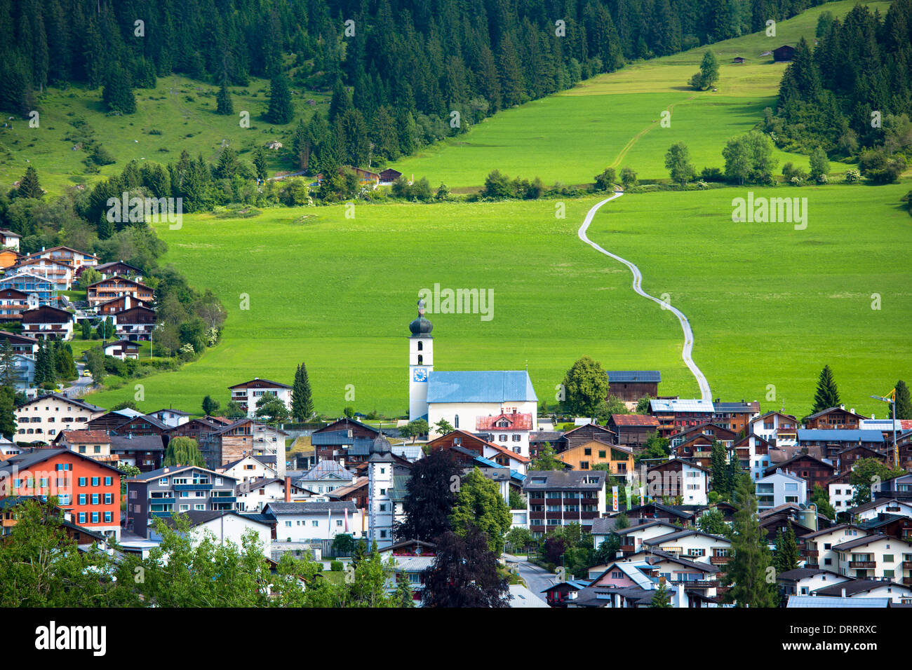 Attractive village scene hi-res stock photography and images - Alamy