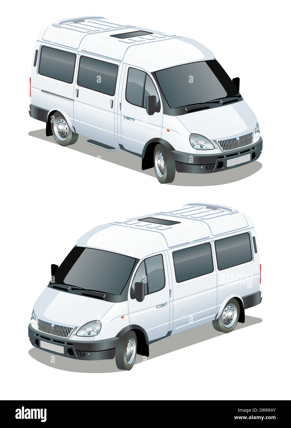 Delivery / cargo van Stock Photo - Alamy