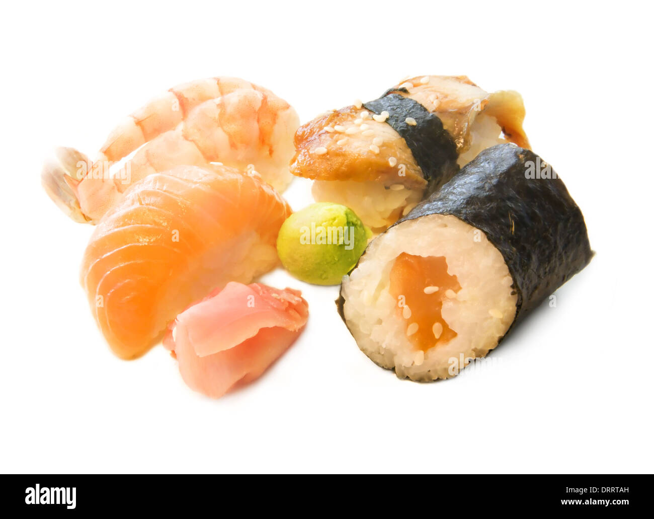 Food photography of japanese sushi Cut Out Stock Images & Pictures - Alamy