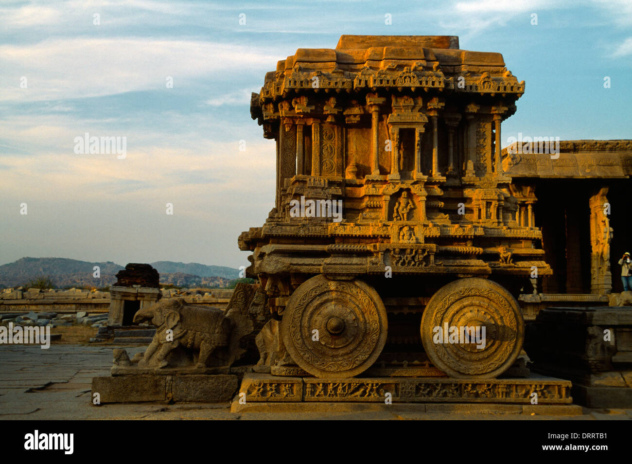 Hampi India Vitthala Temple Carved Stone Chariot(ratha Stock Photo - Alamy