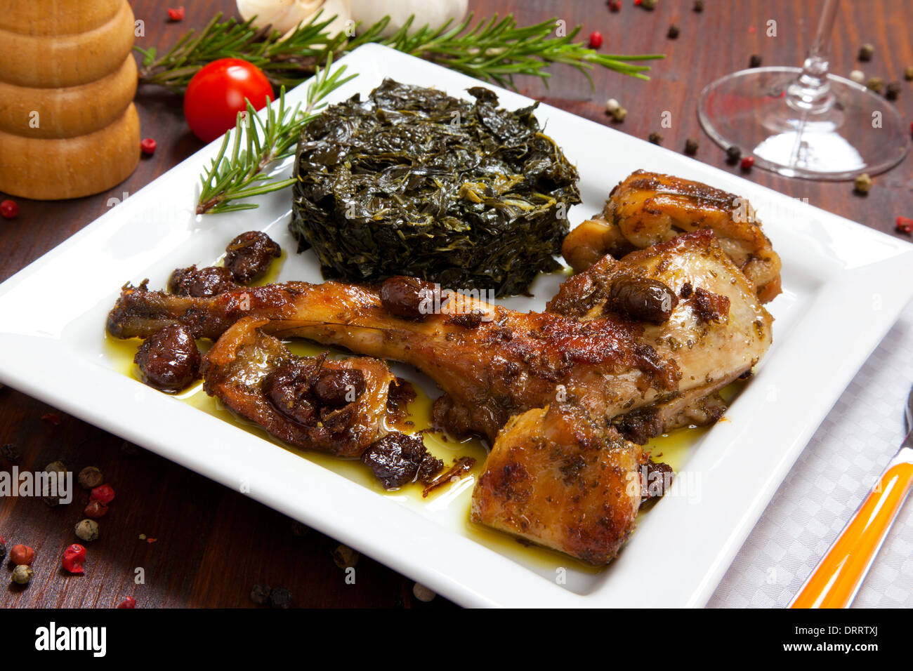 Rabbit meat hi-res stock photography and images - Alamy