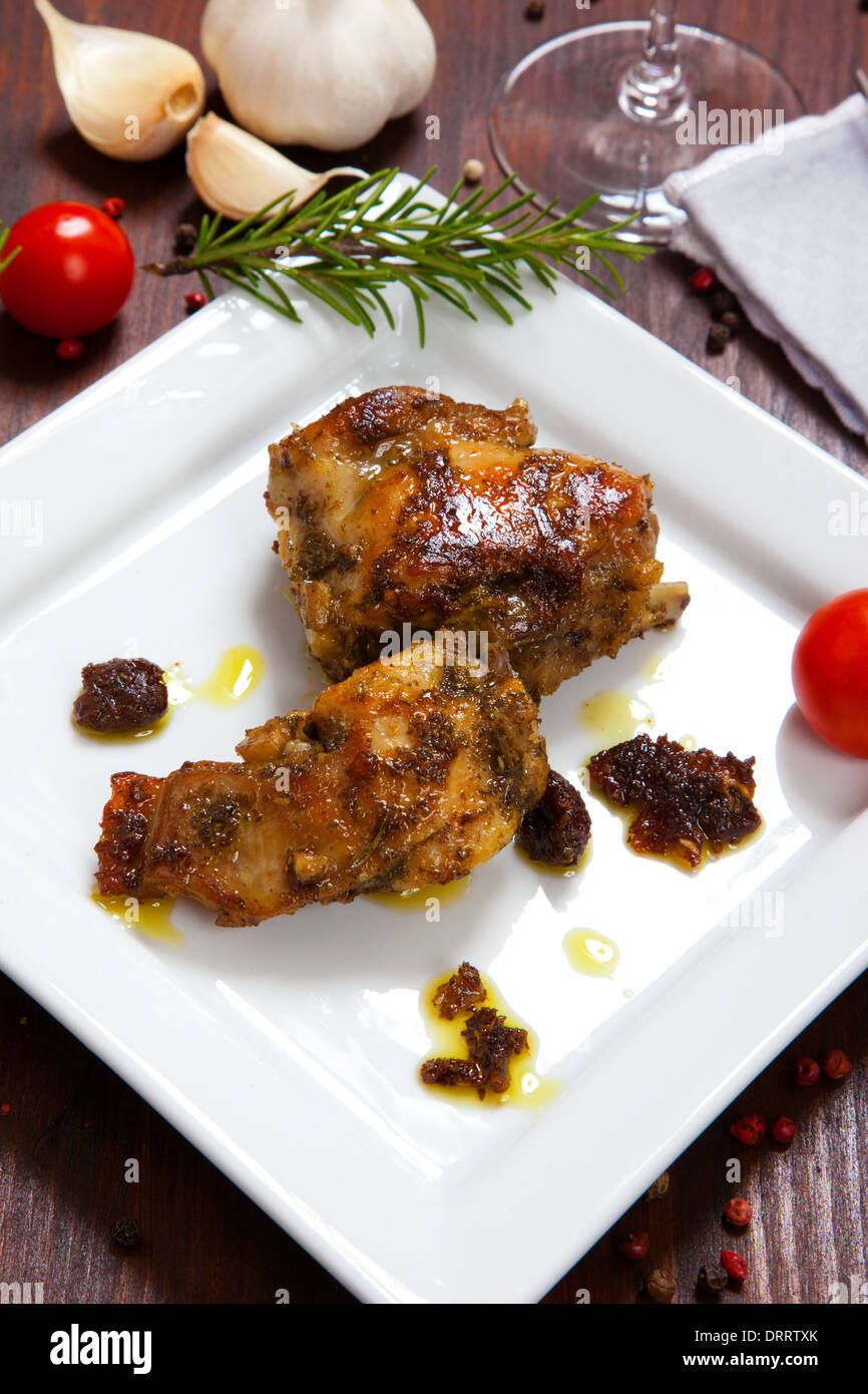 Rabbit meat hi-res stock photography and images - Alamy