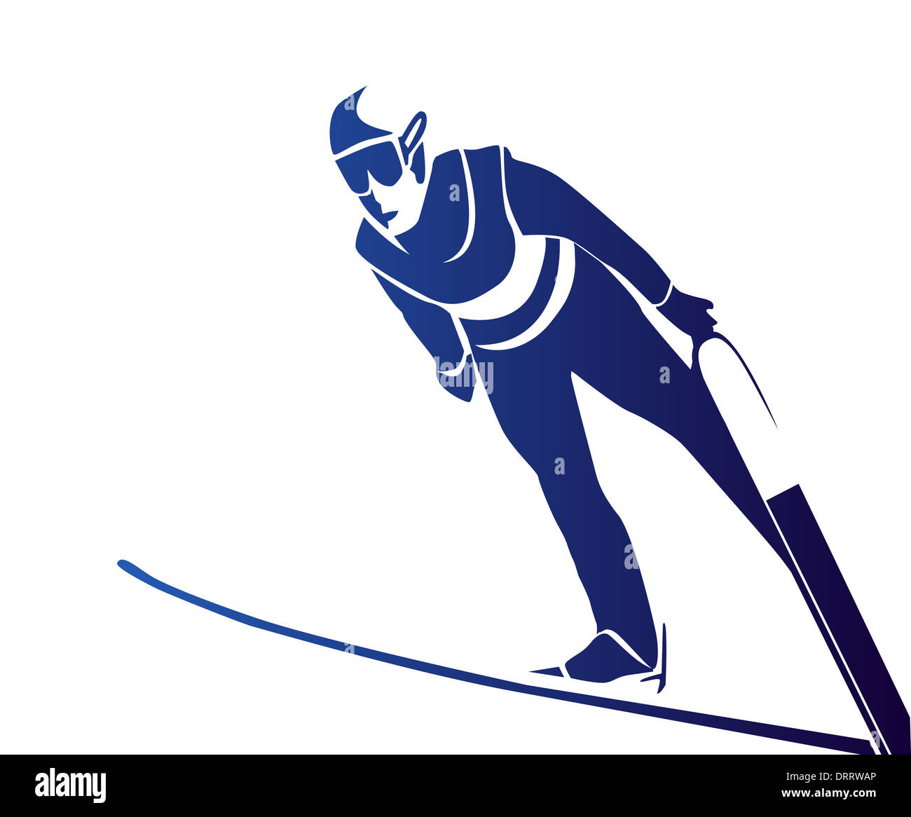 Speed skier icon hi-res stock photography and images - Alamy