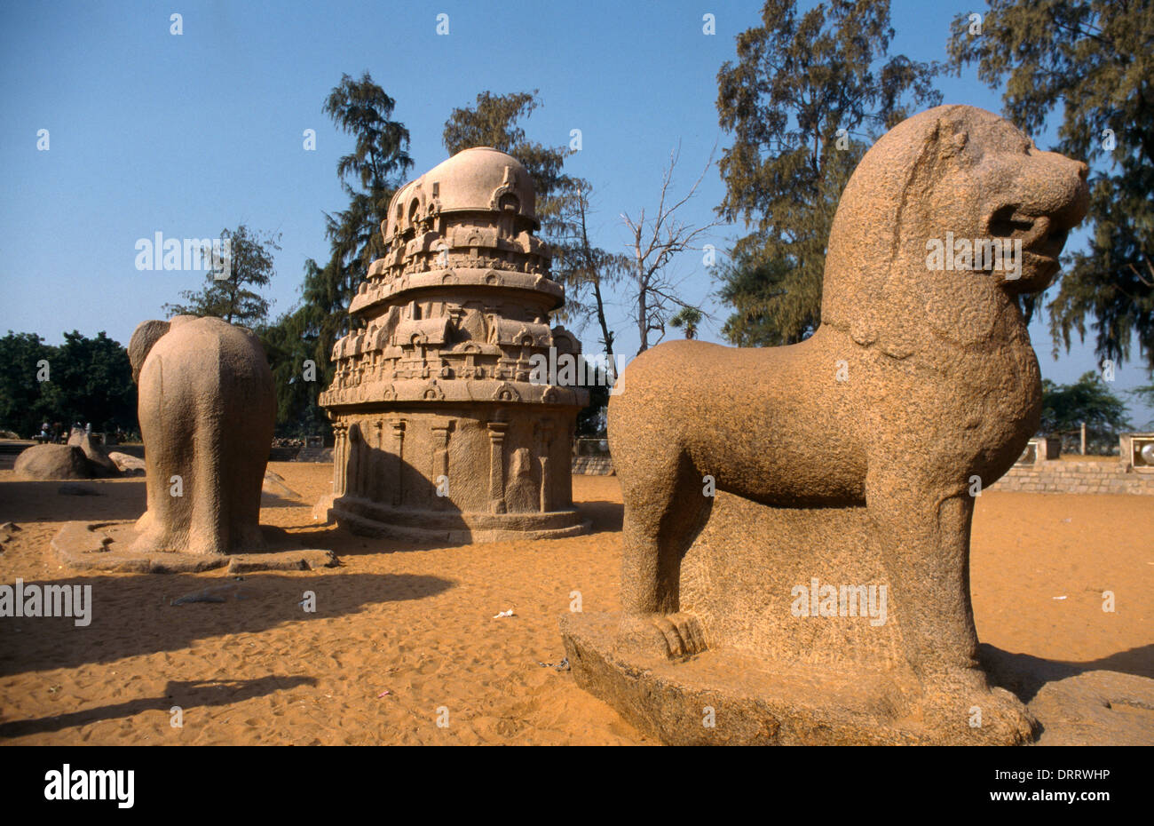 Pancha rathas pandava hi-res stock photography and images - Alamy
