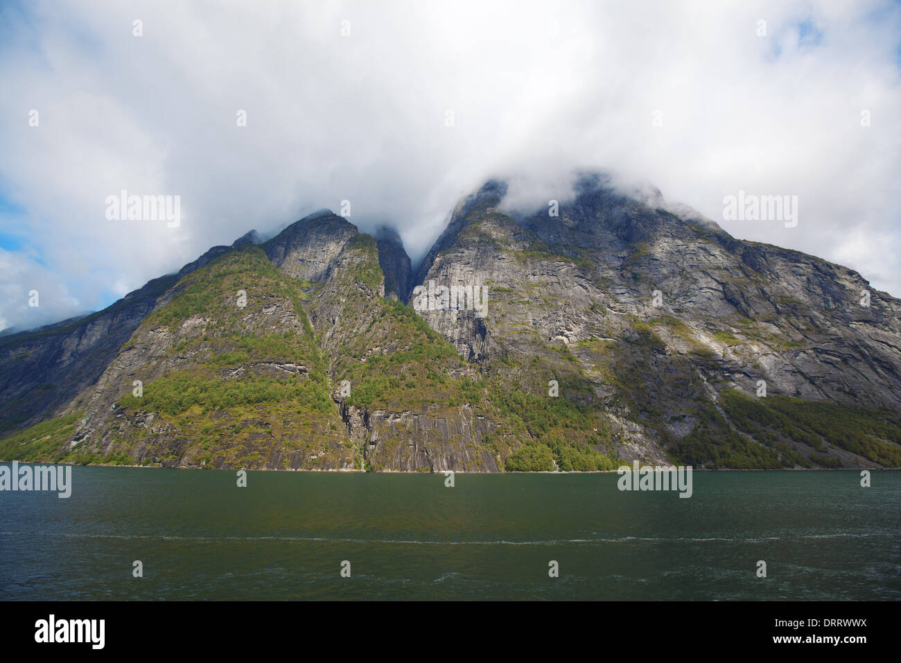 View of Geiranger Stock Photo - Alamy