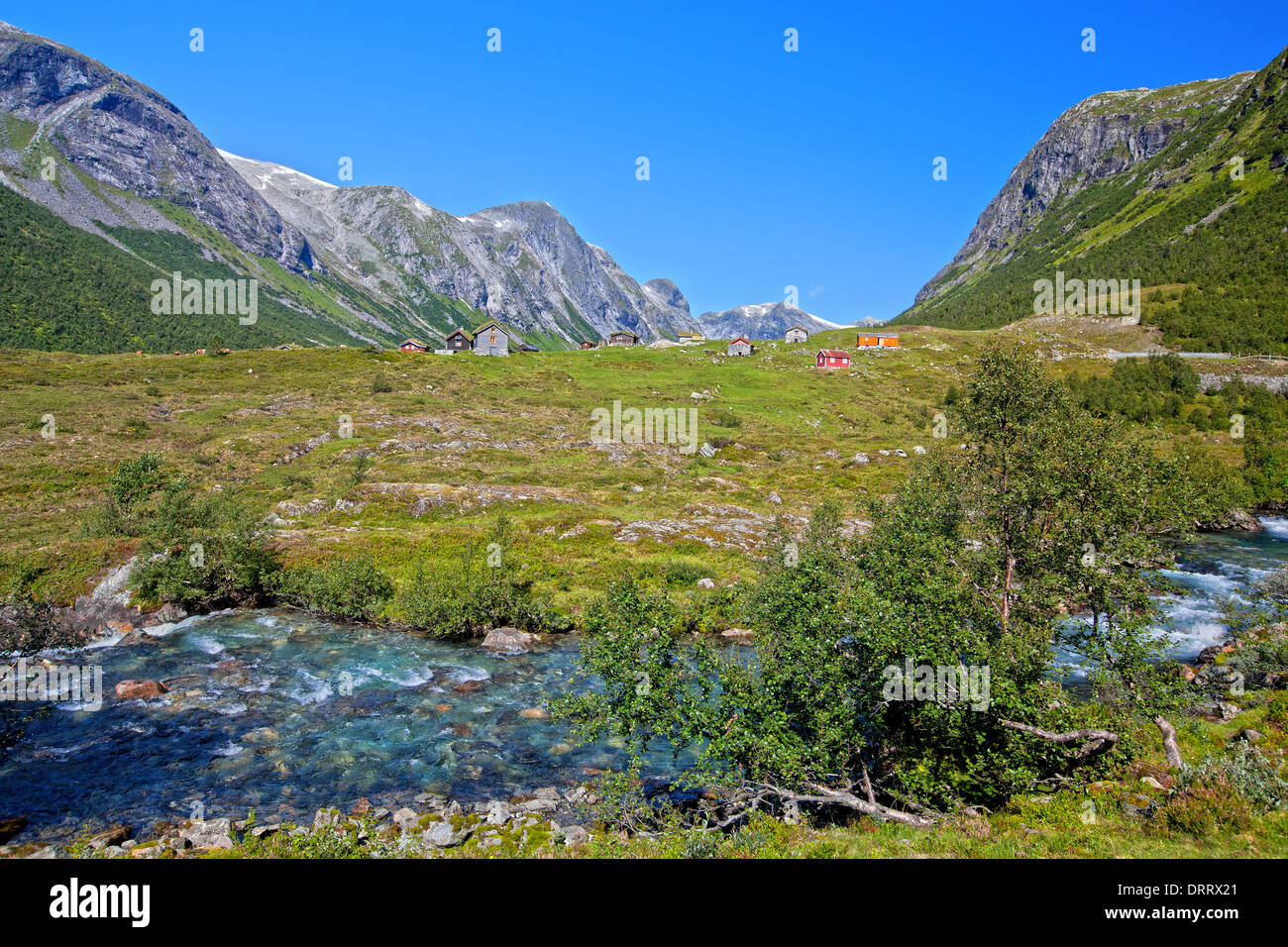 Stryn in Norway Stock Photo - Alamy