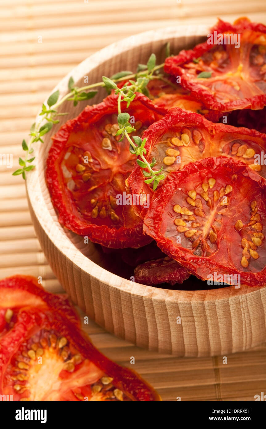Italian sun dried tomatoes Stock Photo - Alamy