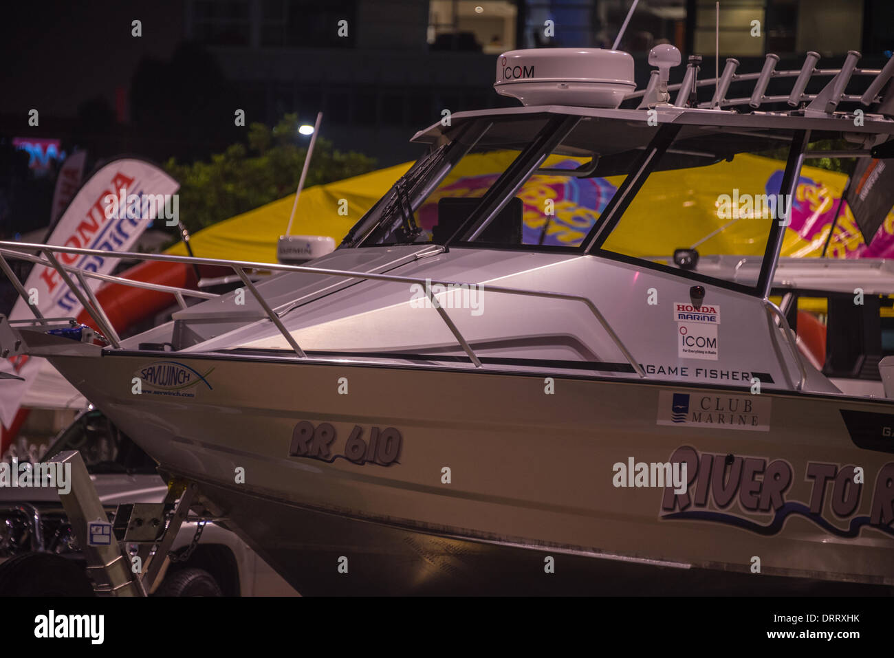The summer Boat show on the Yarra River South Bank Docklands opens 31 ...