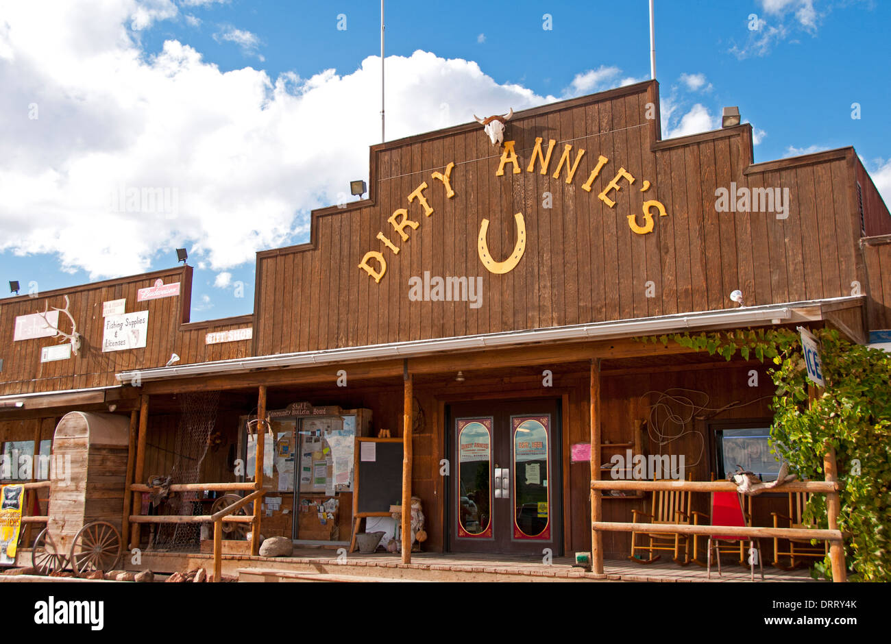 Dirty Annie's in Shell, Wyoming Stock Photo: 66294387 - Alamy
