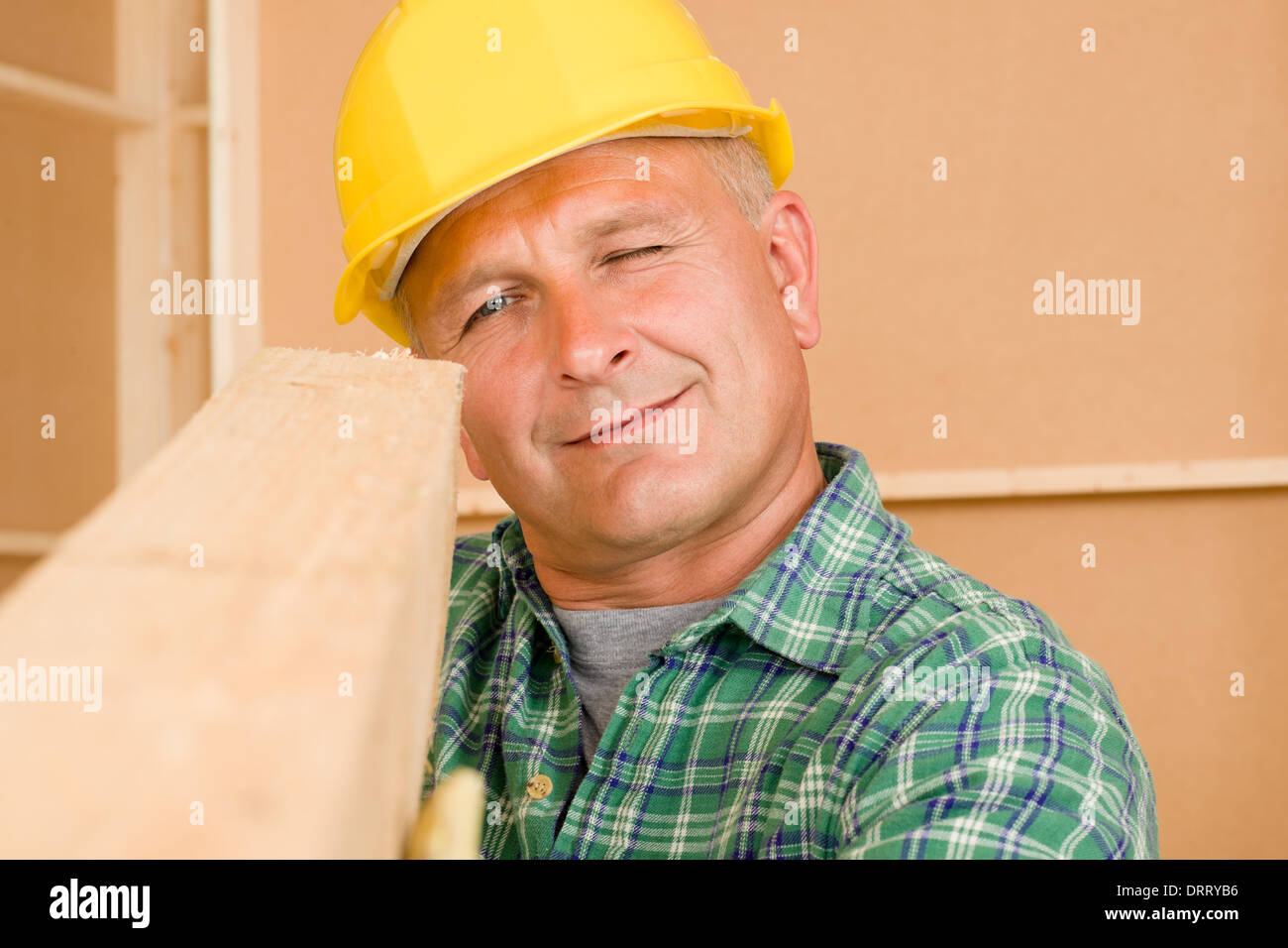 Checking wooden beam hi-res stock photography and images - Alamy