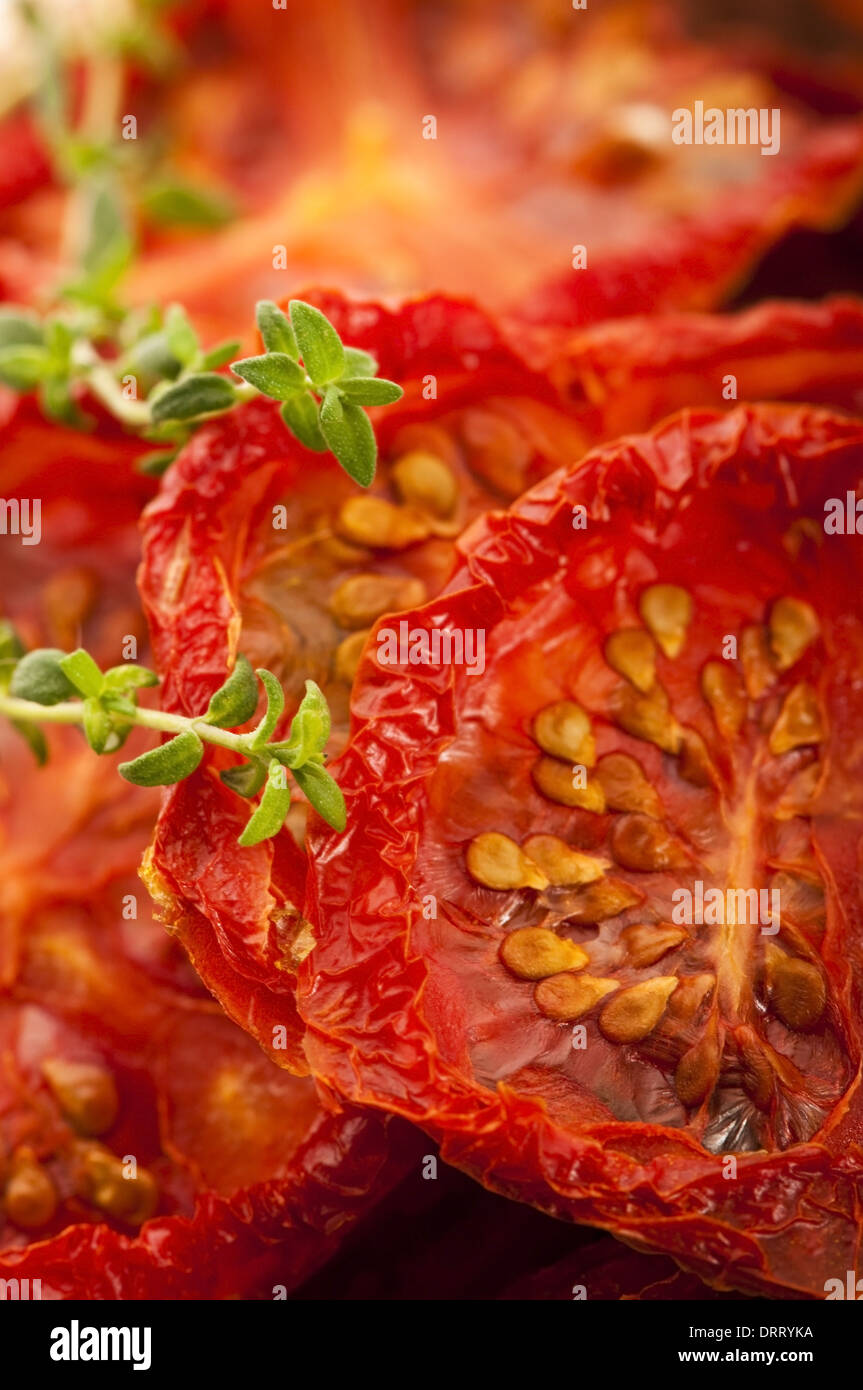 Italian sun dried tomatoes Stock Photo - Alamy