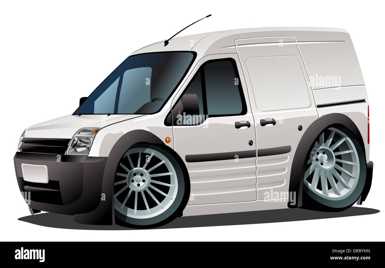 Van cartoon hi-res stock photography and images - Alamy