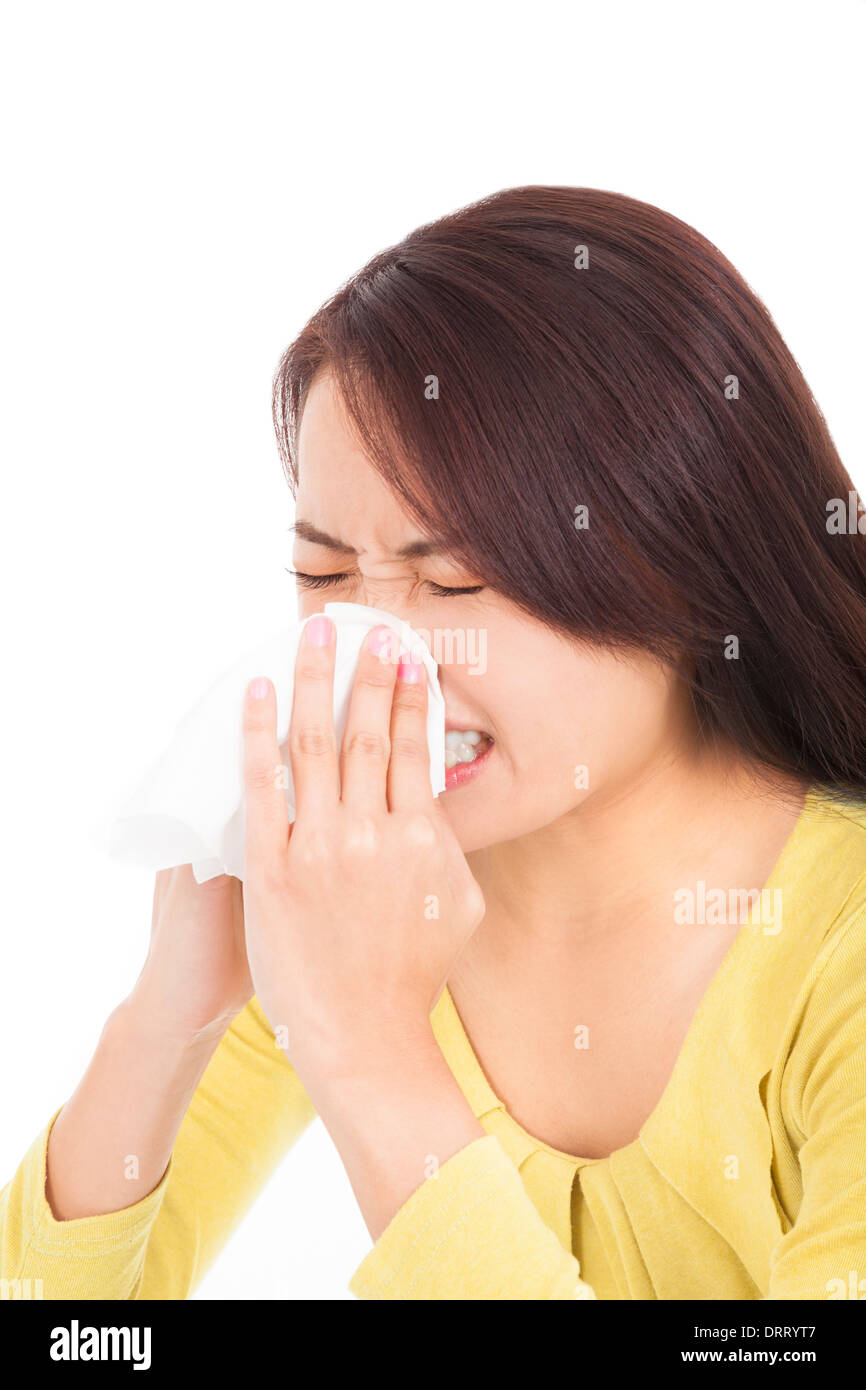 Sneezing hi-res stock photography and images - Alamy