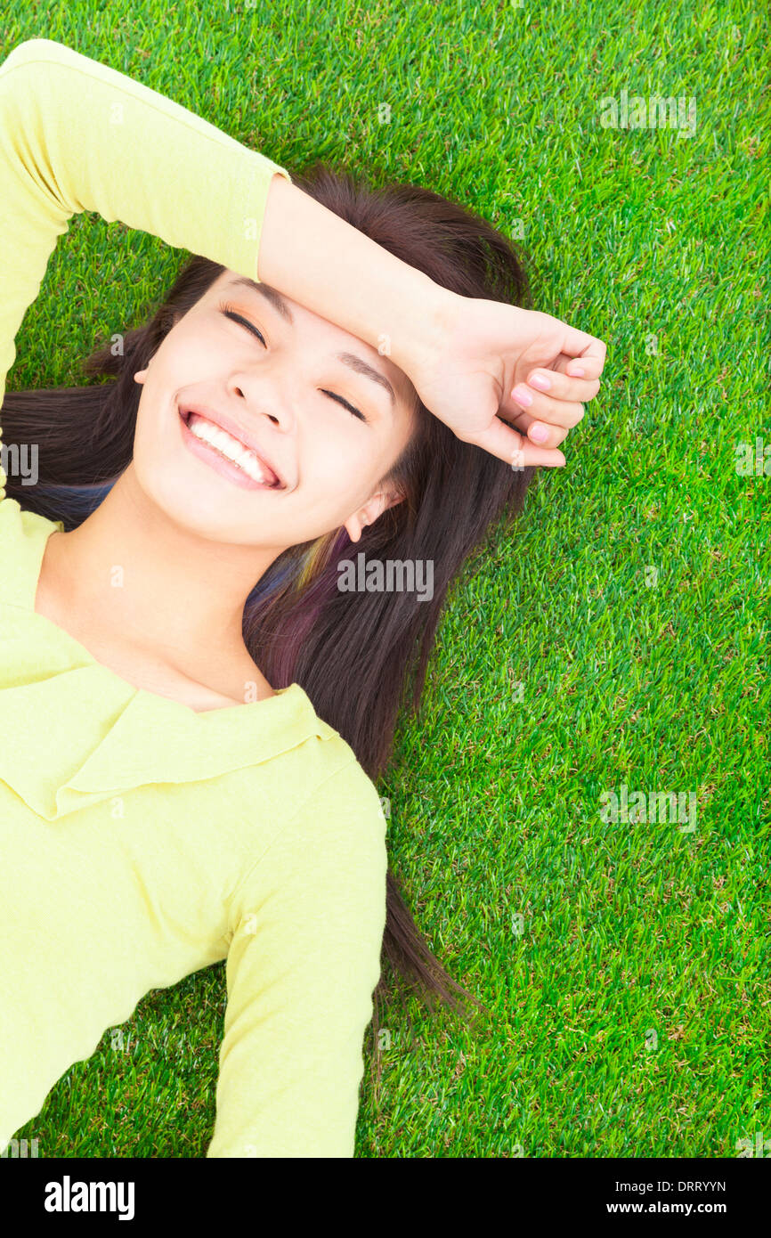 Restful pose hi-res stock photography and images - Alamy