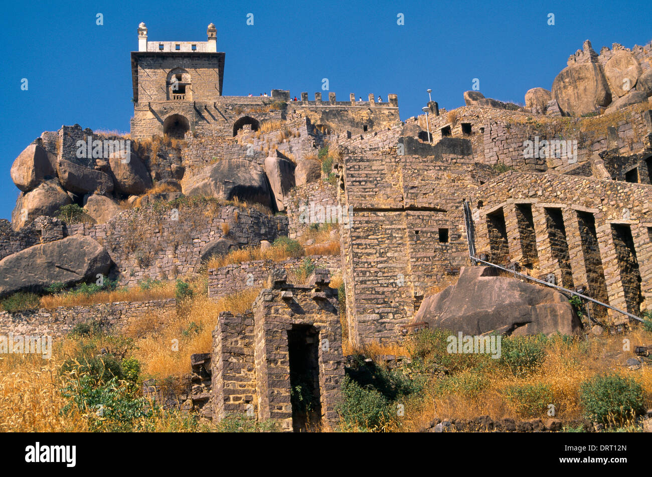 Hyderabad Andhra Pradesh India Golconda Fort Stock Photo - Alamy
