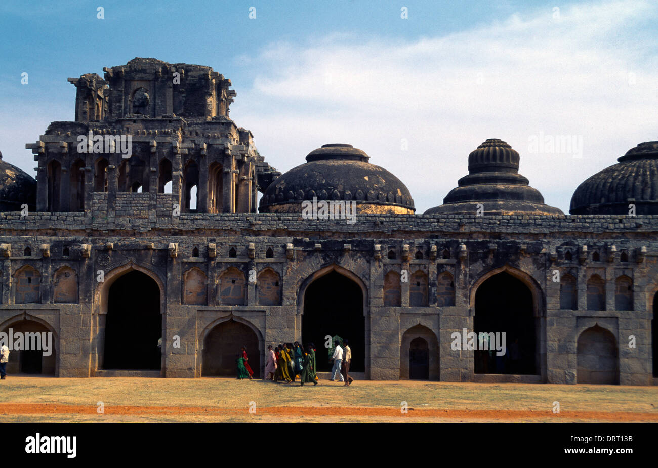Hampi Karnataka India Elephant Stables Stock Photo - Alamy