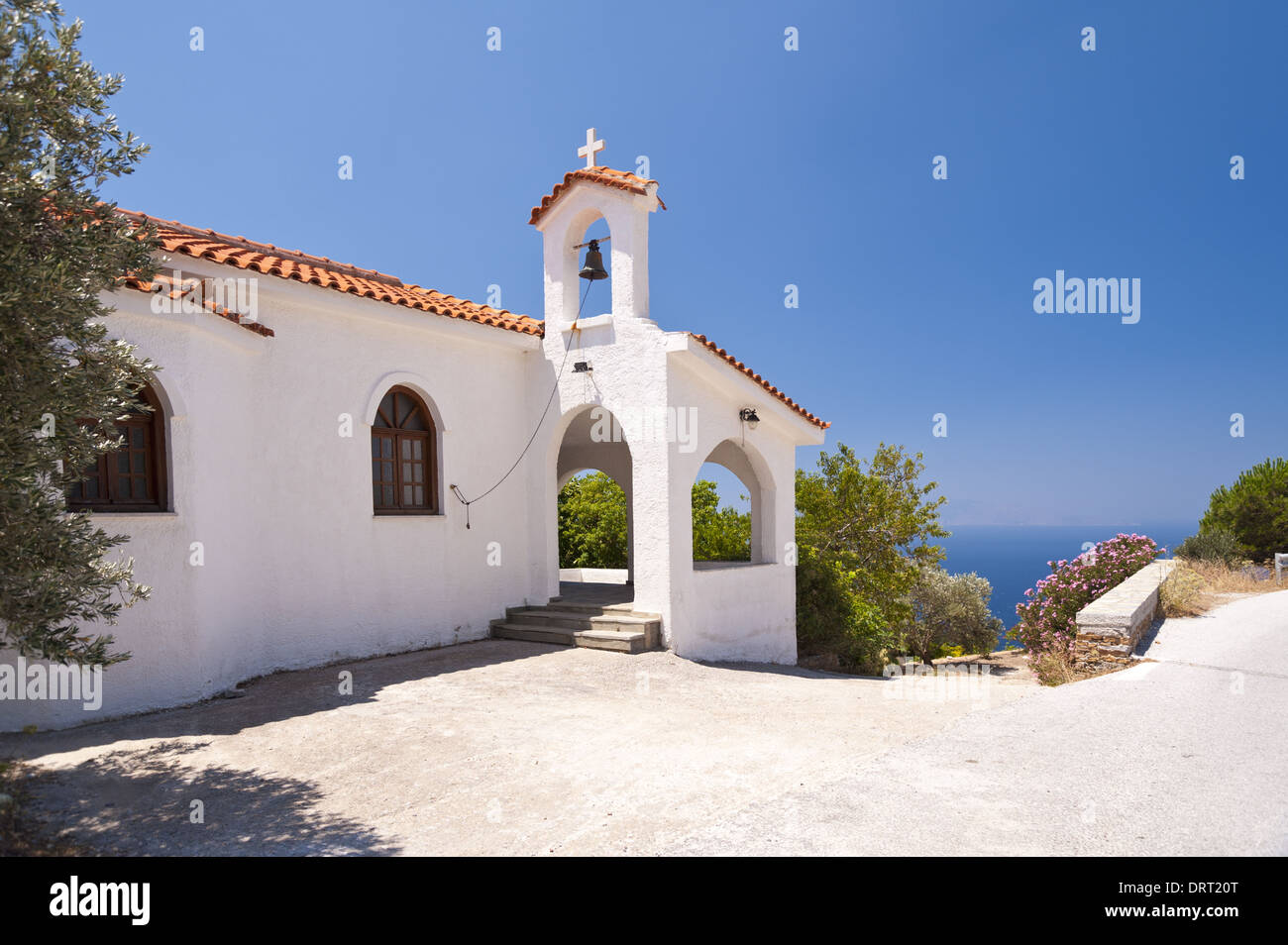 Orthodox church samos aegean hi-res stock photography and images - Alamy