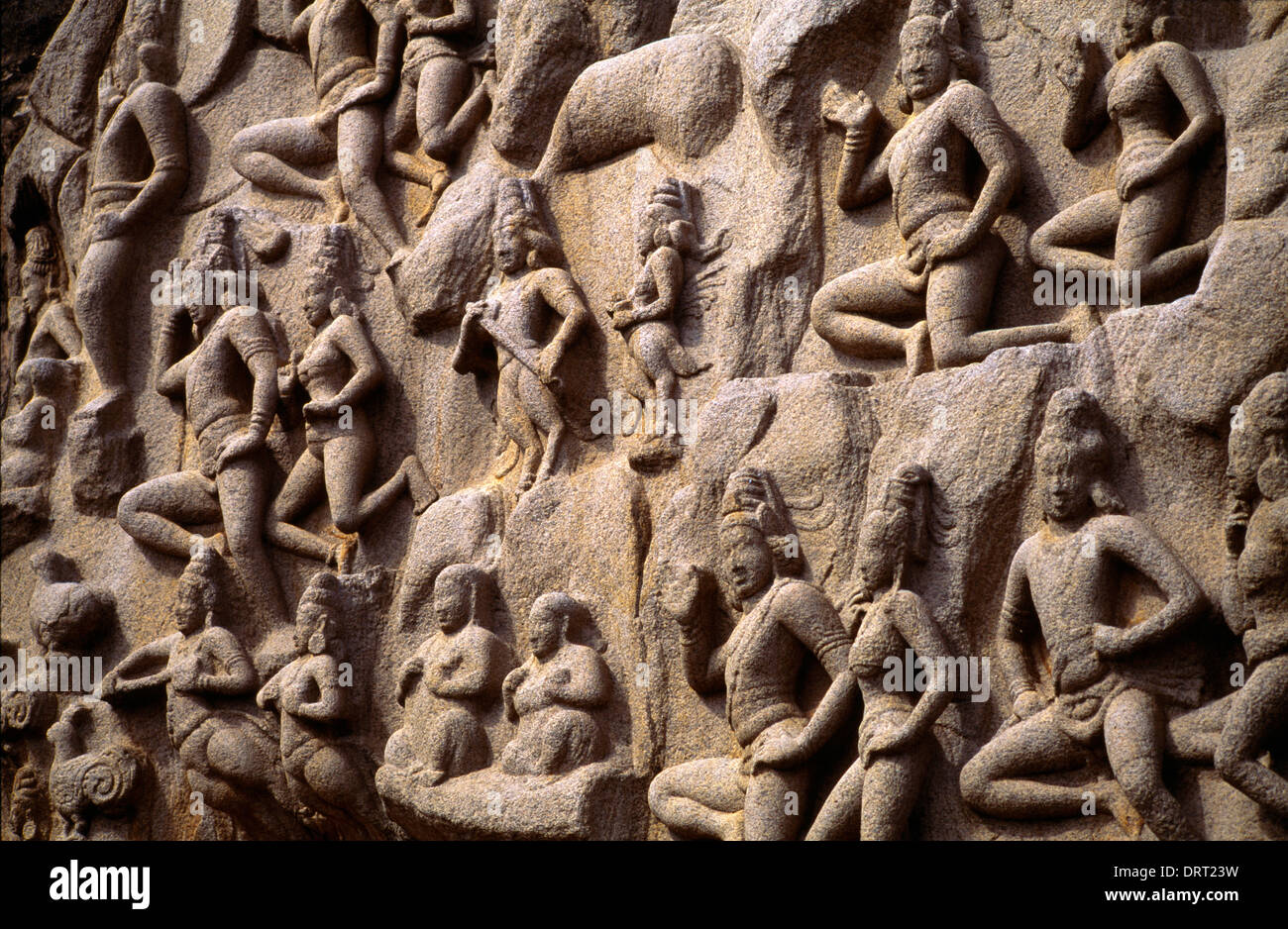 pancha pandava rathas mahabalipuram tamil nadu india Stock Photo - Alamy
