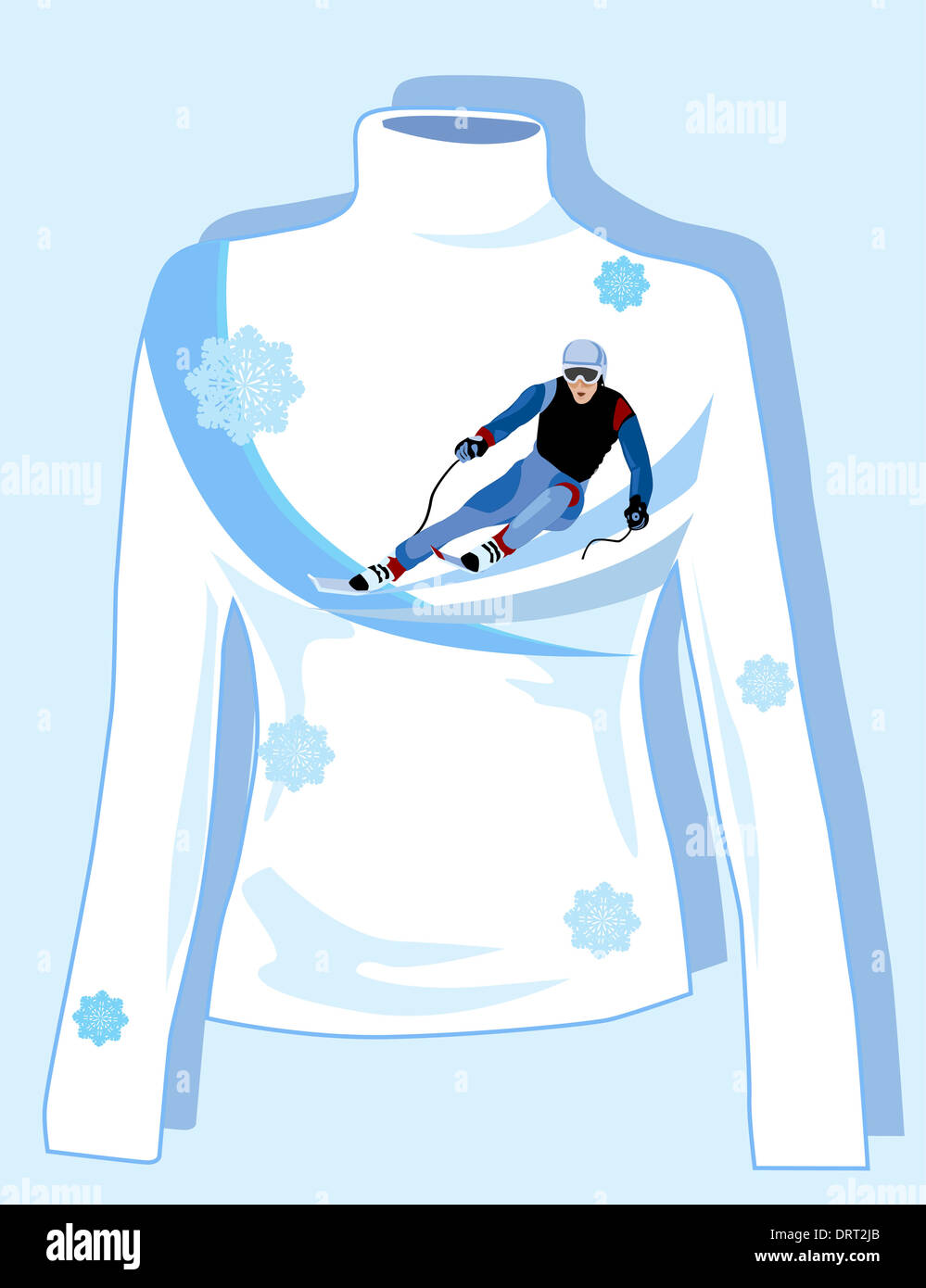 Blue jacket and pullover hi-res stock photography and images - Alamy