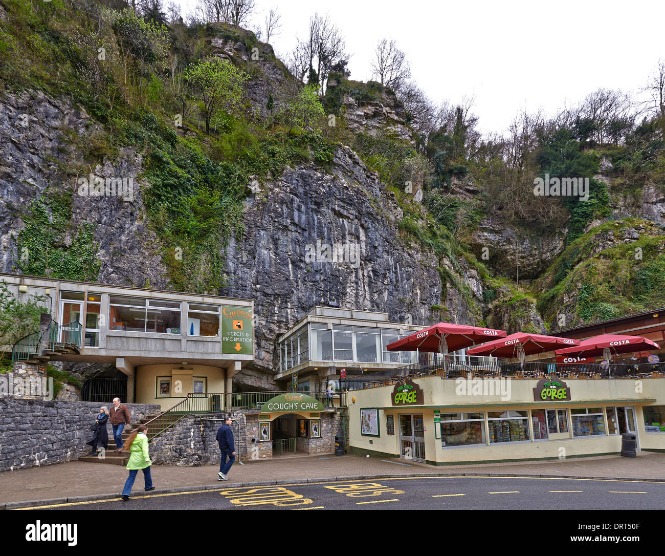 Gough's Cave is located in Cheddar Gorge on the Mendip Hills, in ...