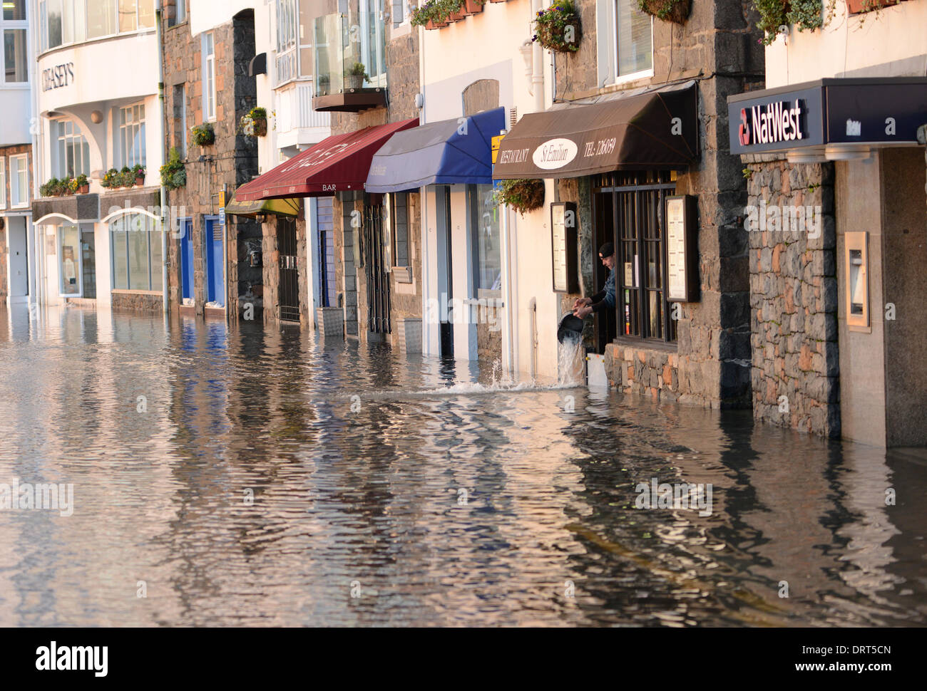 Saint Peter Port, Guernsey, Channel Islands. 1st February 2014 ...