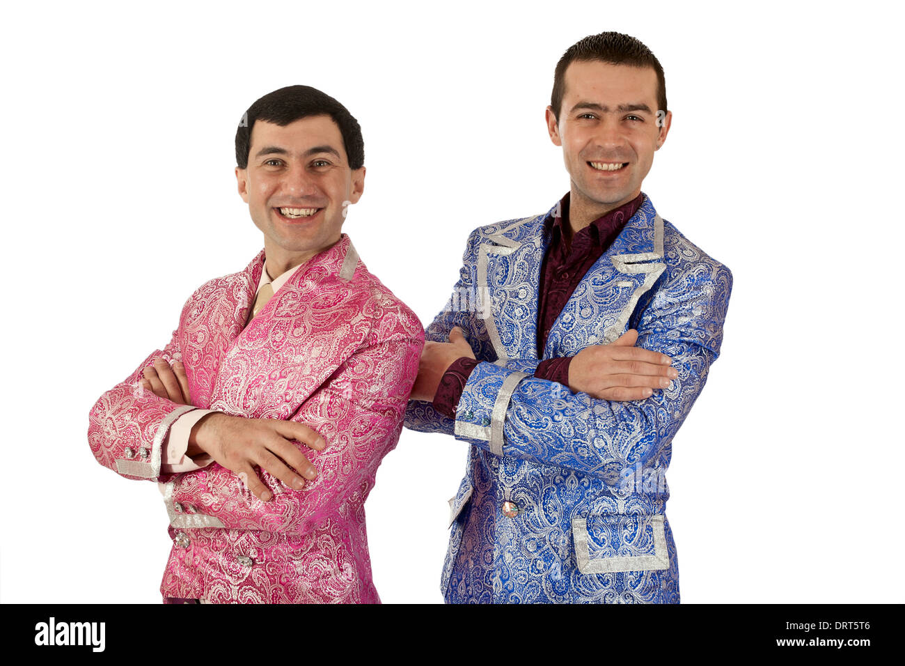 Expressive men in stage costume Stock Photo - Alamy