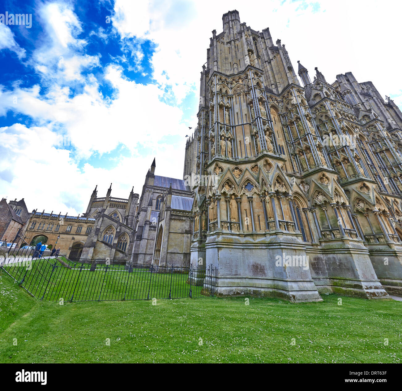 Wells Cathedral is a Church of England cathedral in Wells, Somerset ...