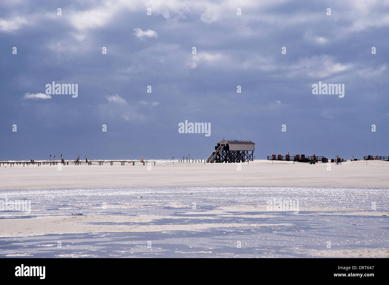 Beach sailing st peter ording hi-res stock photography and images - Alamy