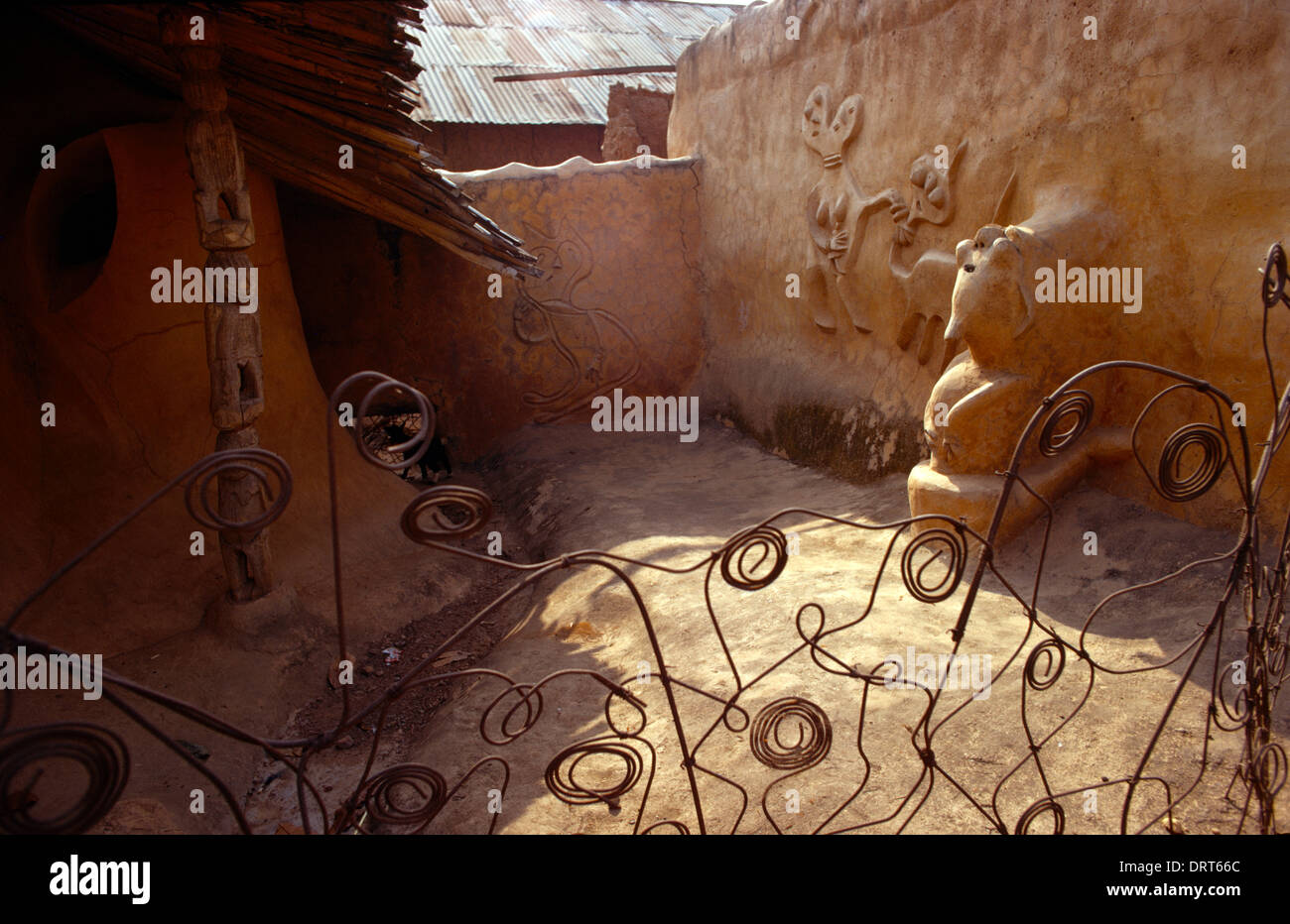 Osogbo Nigeria Osun-Osogbo Sacred Grove Regarded As The Goddess Osun ...