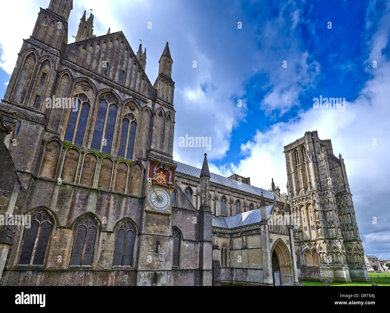 Wells Cathedral is a Church of England cathedral in Wells, Somerset ...