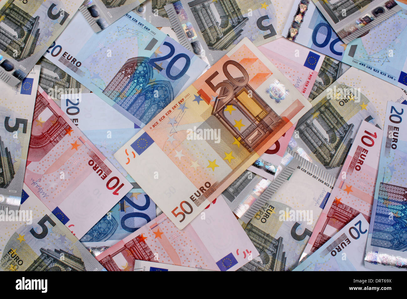 Money euro banknote background Stock Photo - Alamy