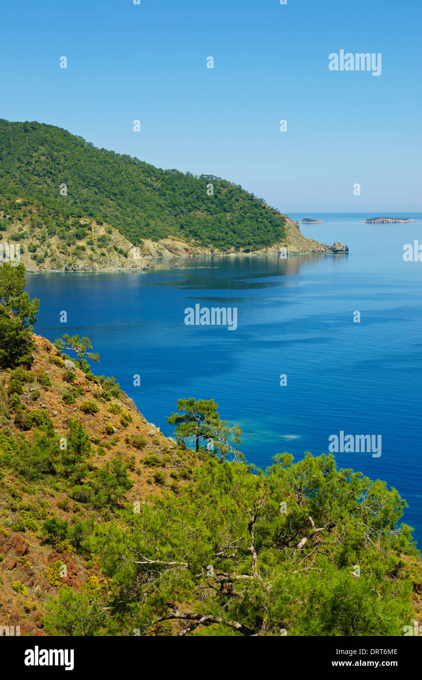 Turkey sea landscape Stock Photo - Alamy