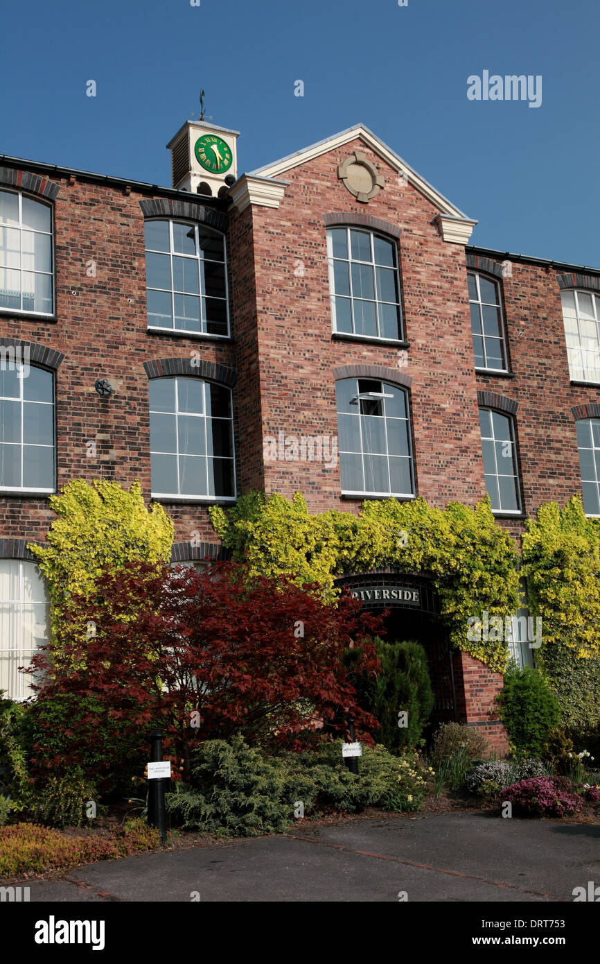 Riverside Mill, Congleton, Cheshire Stock Photo - Alamy