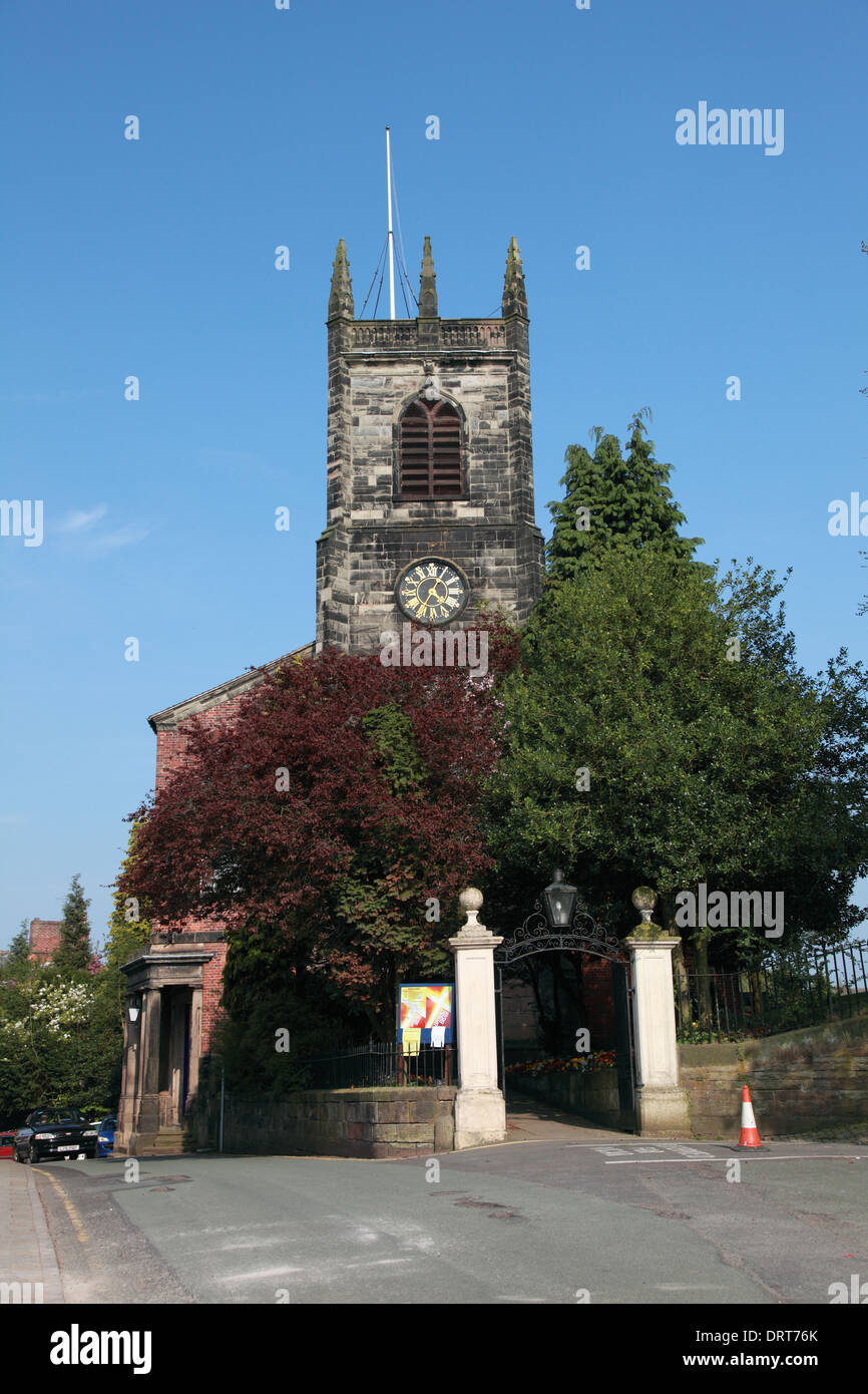 St Peter’s Church, Congleton, Cheshire, a grade I listed building in ...