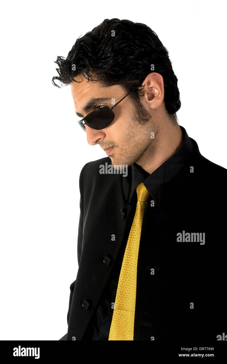 Man cravat sunglasses hi-res stock photography and images - Alamy